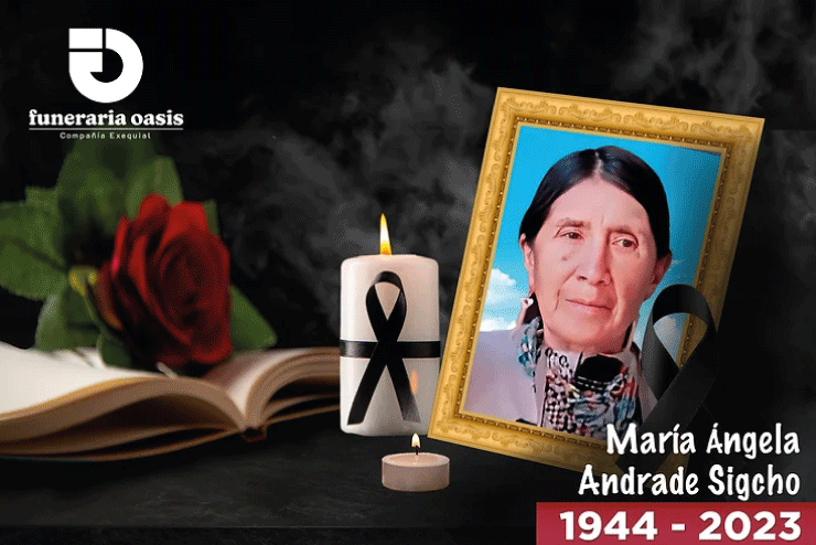 MARÍA ÁNGELA ANDRADE SIGCHO – FUNERARIA OASIS